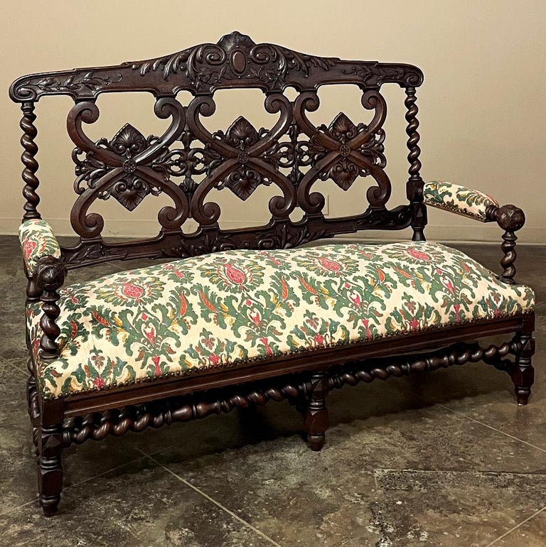 19th Century Napoleon III Period Louis XIV Style Canape ~ Sofa For Sale ...