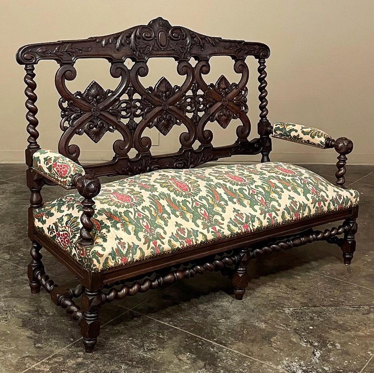 19th Century Napoleon III Period Louis XIV Style Canape ~ Sofa For Sale ...