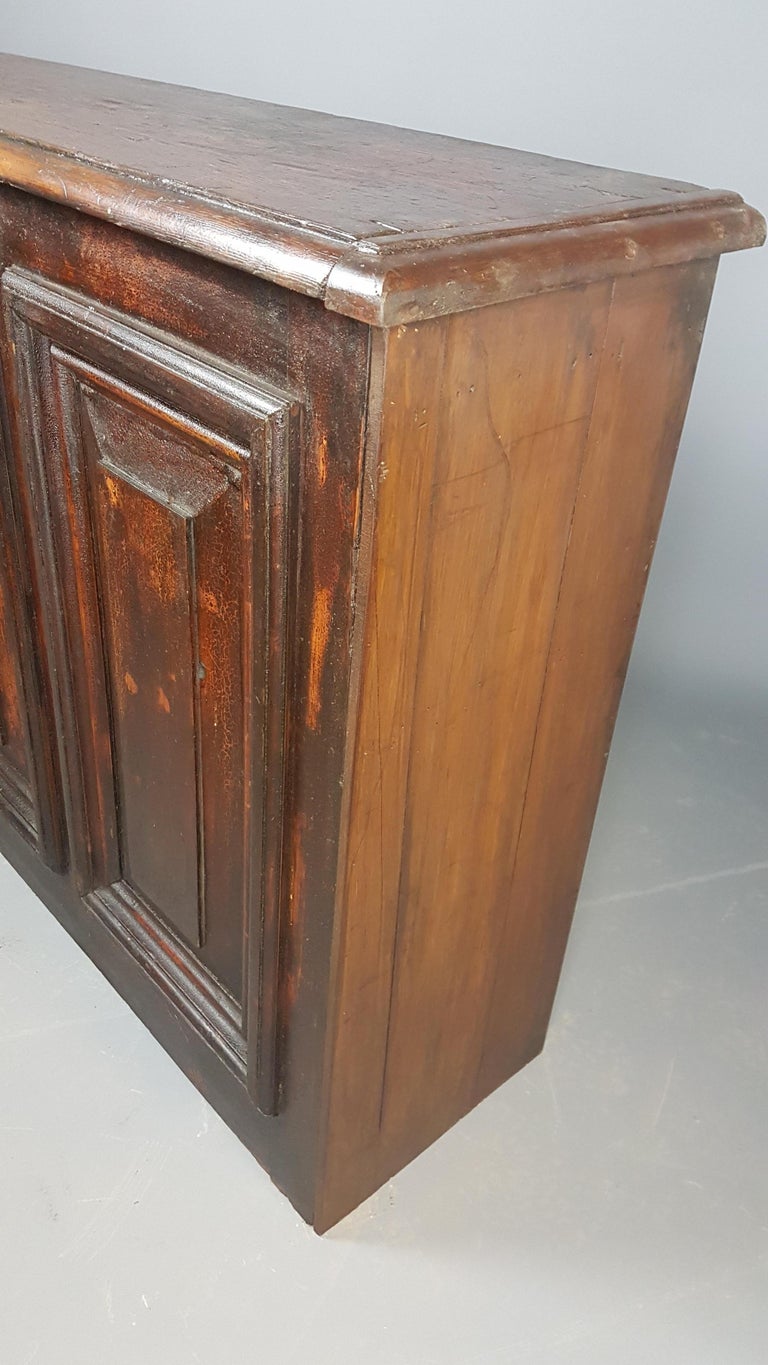 19th Century Narrow Pine Rustic Shop Counter For Sale at 1stDibs