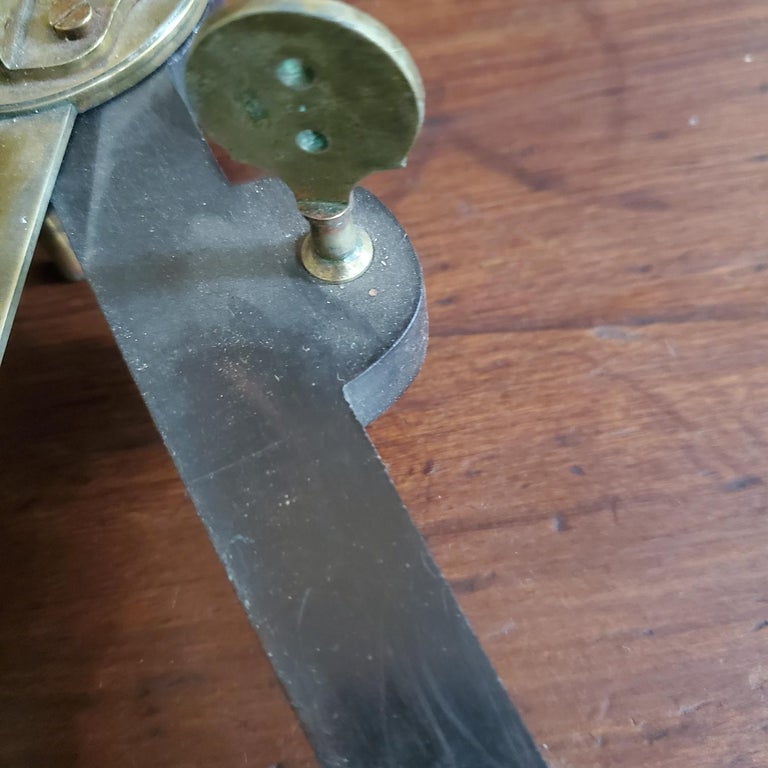 19th Century Naval Navigational Octant by Crichton 'London' in Original ...