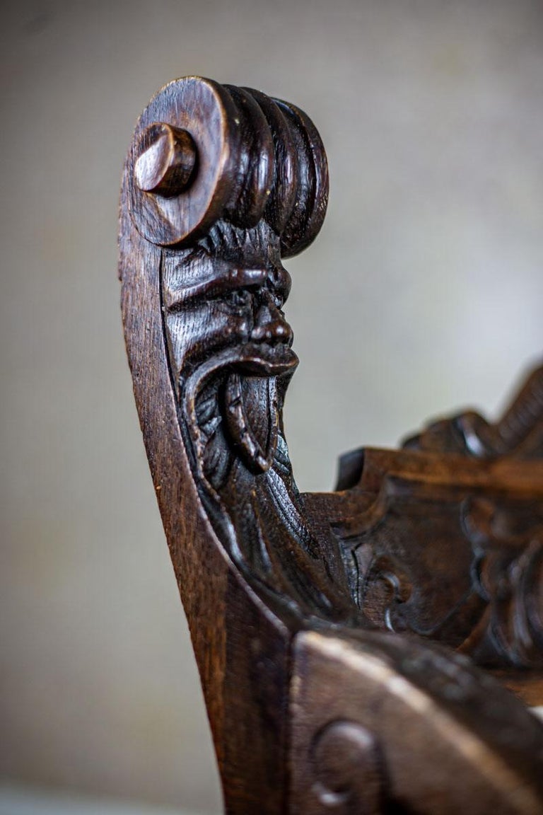 19th Century Neo-Renaissance "Dante" Chair at 1stDibs