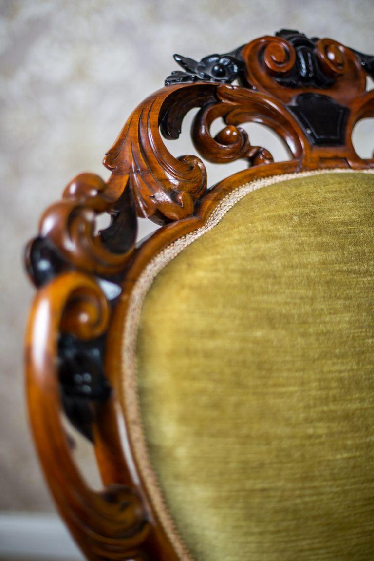 19th Century Neo-Rococo Walnut Armchair For Sale at 1stDibs | neo ...