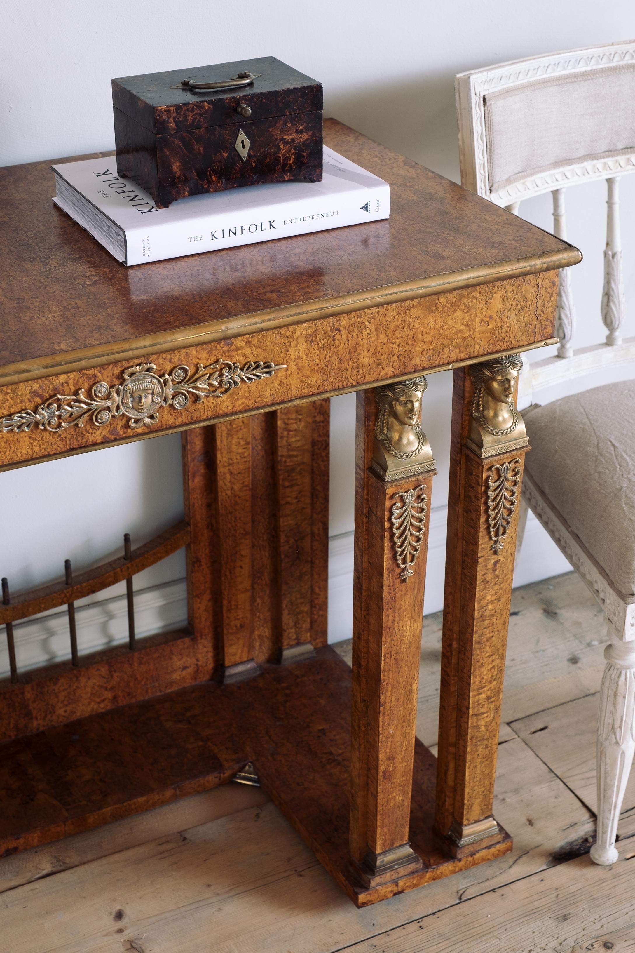19th Century Neoclassical Console Table For Sale at 1stDibs