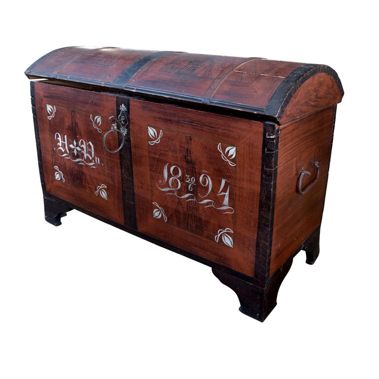 19th Century Northern European Trunk For Sale at 1stDibs