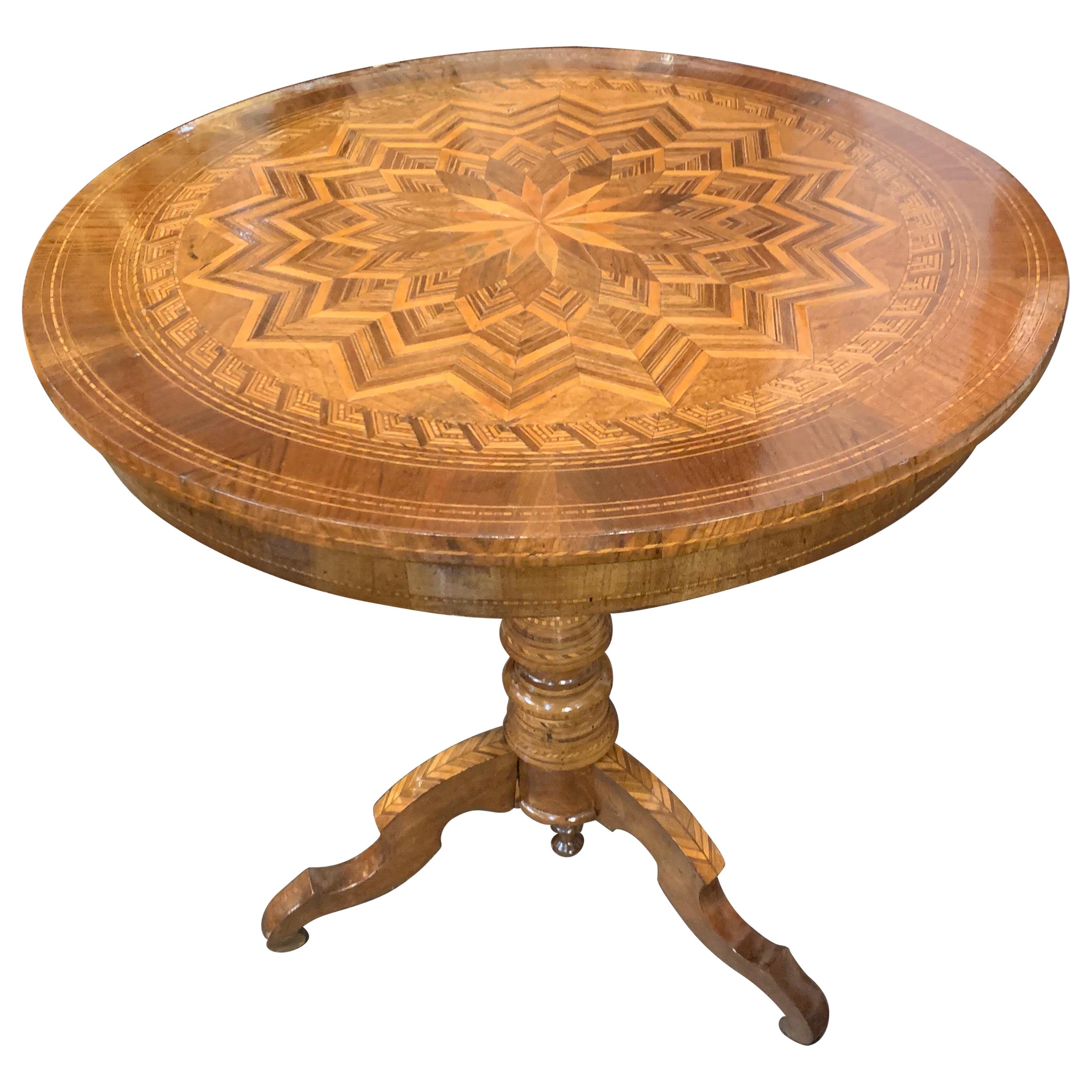 Italian Inlaid Table - 183 For Sale on 1stDibs