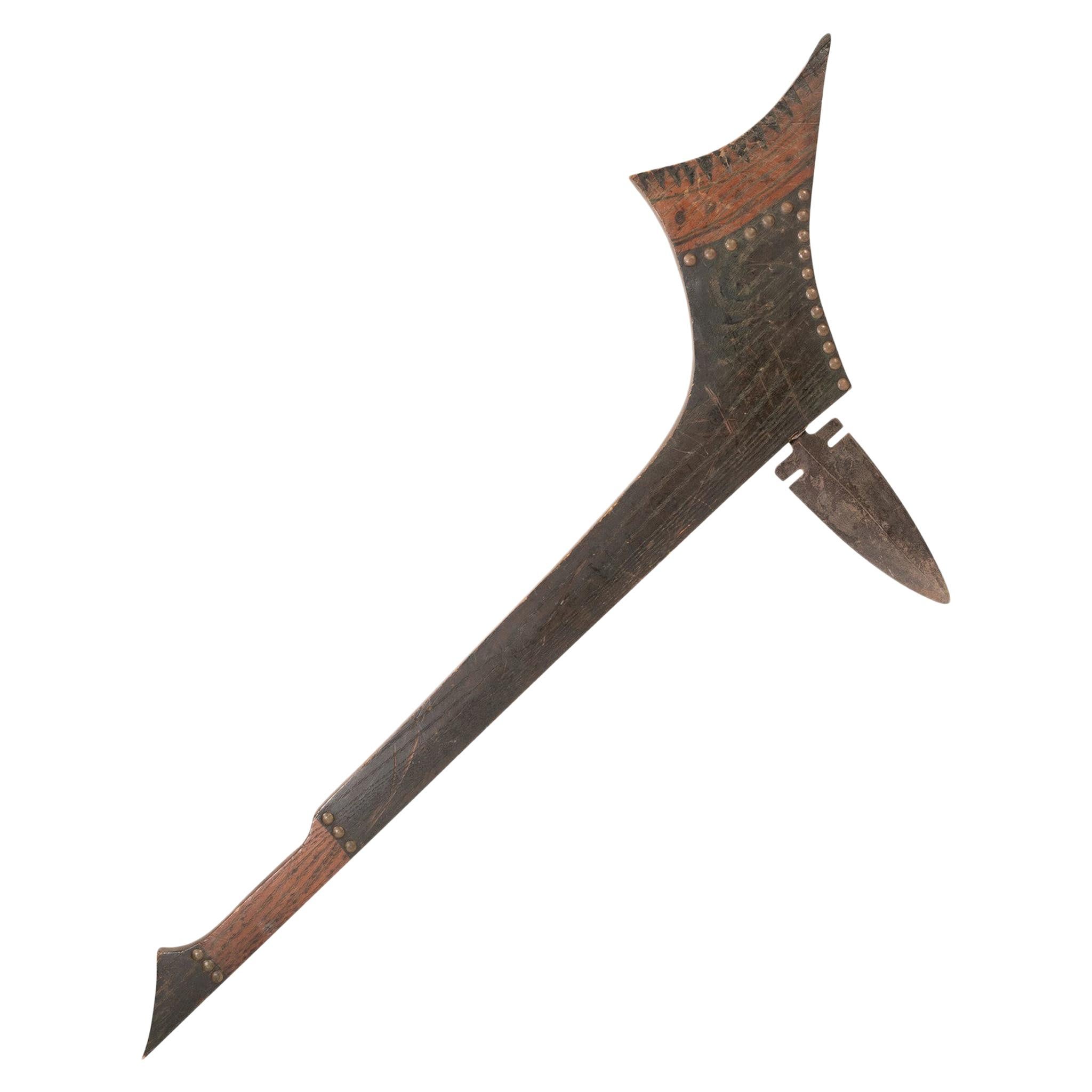 19th Century Micmac Spiked War Club For Sale at 1stDibs