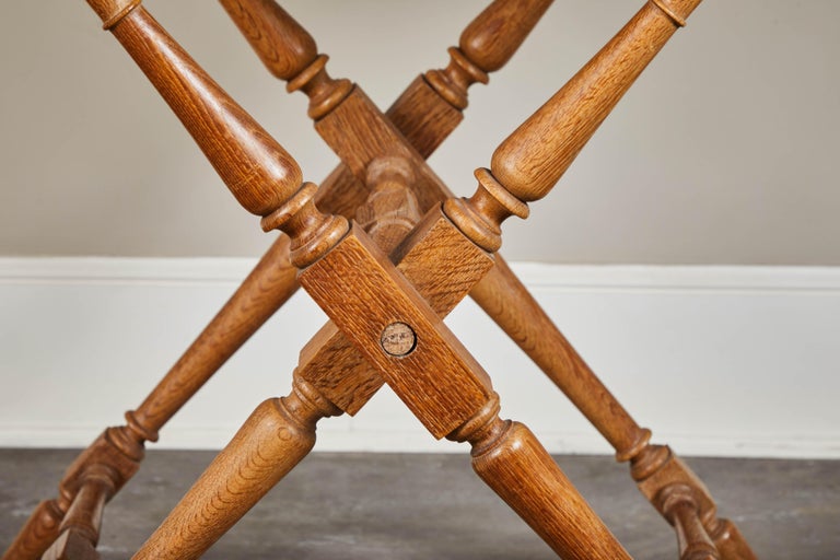 19th Century Oak Butler’s Tray Table at 1stDibs
