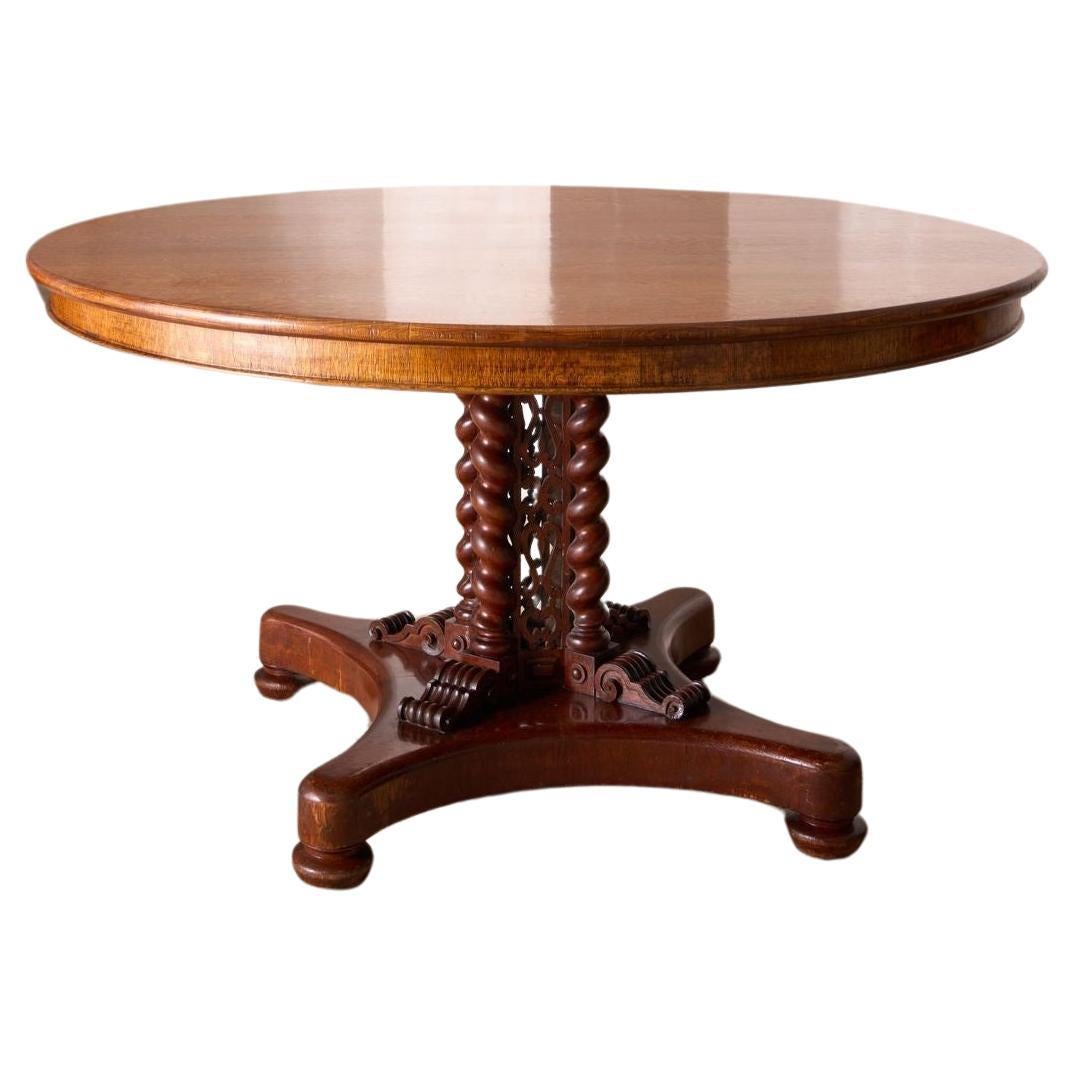 Mid century Spanish faux bronze and gilt metal centre table For Sale at ...