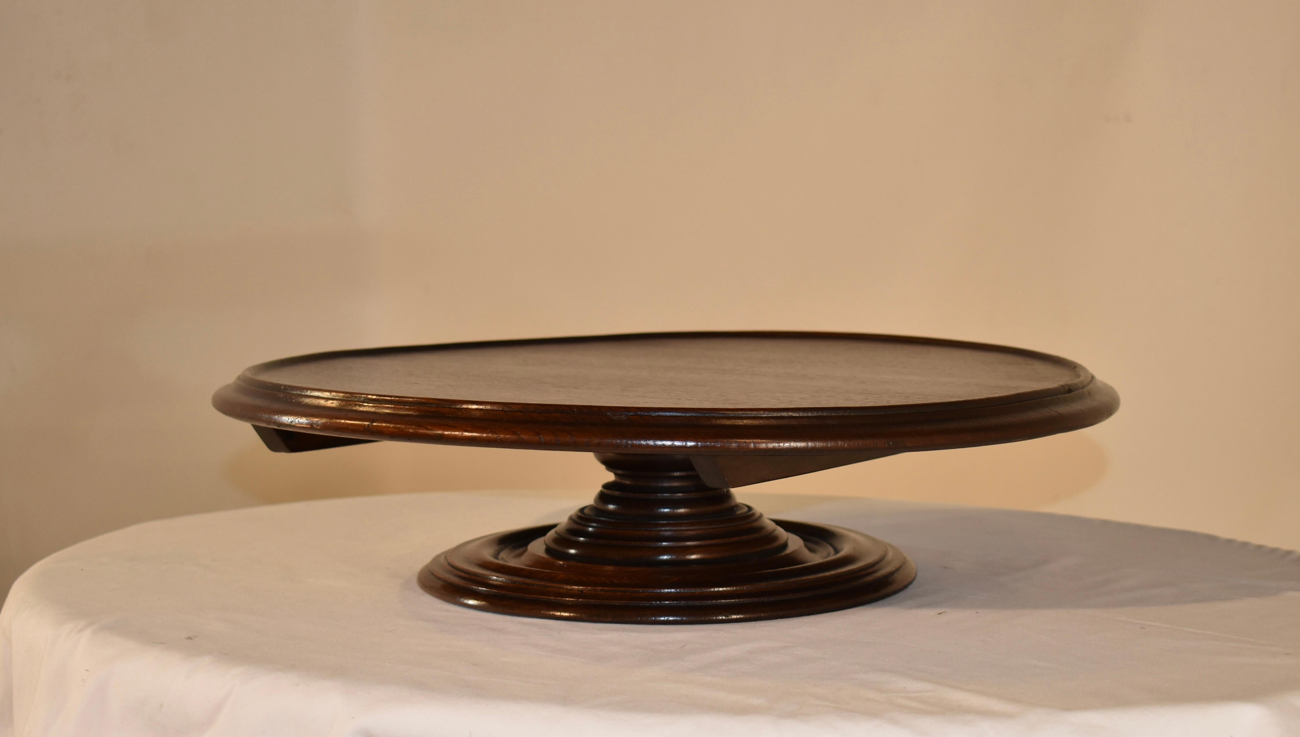 19th Century Oak Lazy Susan at 1stDibs