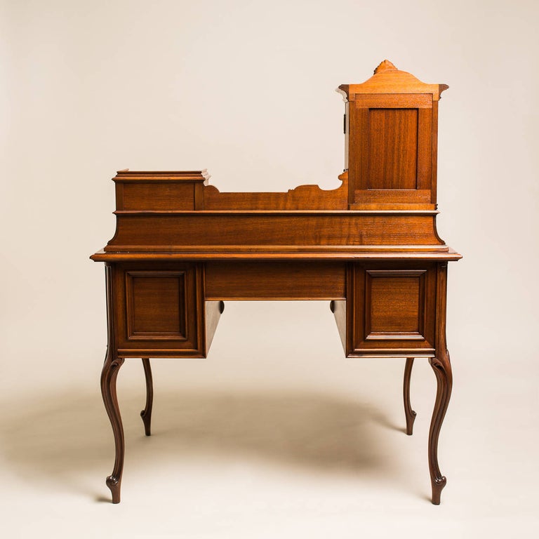19th Century Oakwood Writing Desk Baroque Revival, Austria, circa 1880 ...