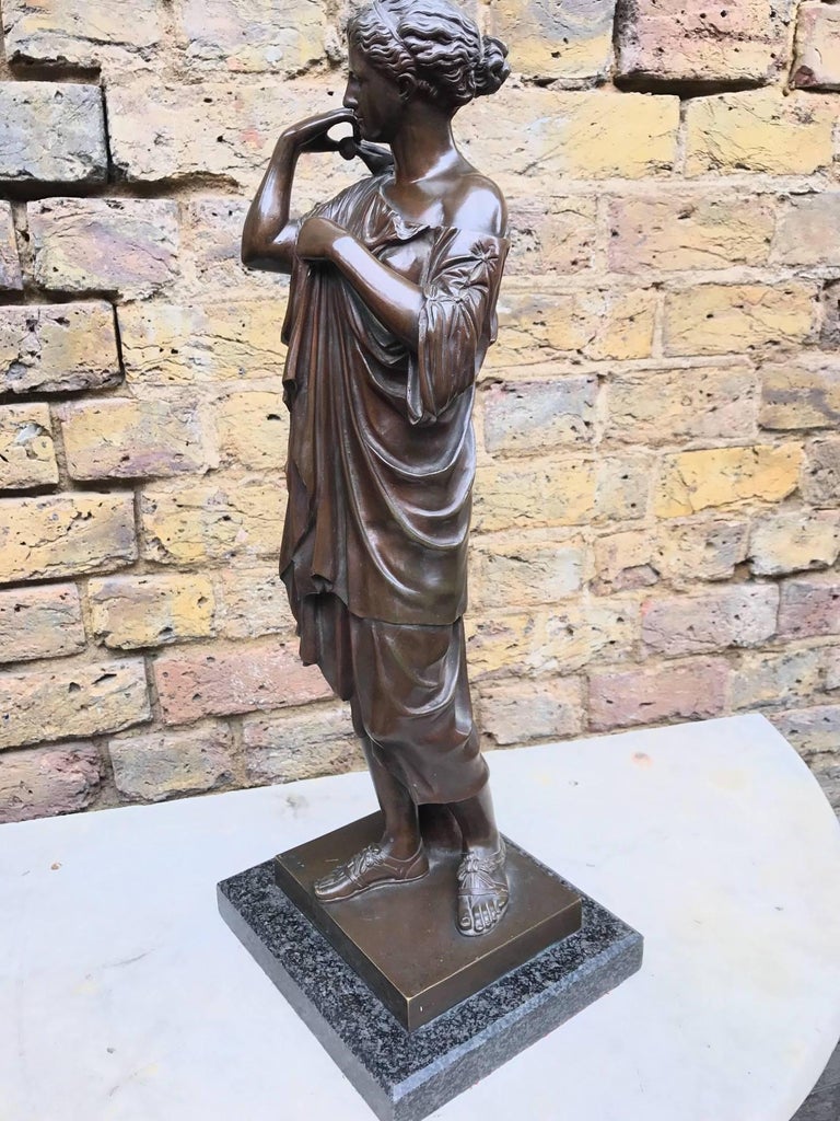 19th Century of a Bonze Roman Goddess For Sale at 1stDibs