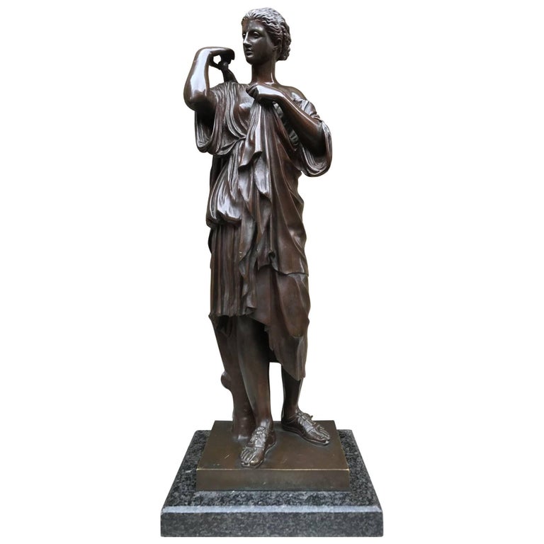 19th Century of a Bonze Roman Goddess For Sale at 1stDibs