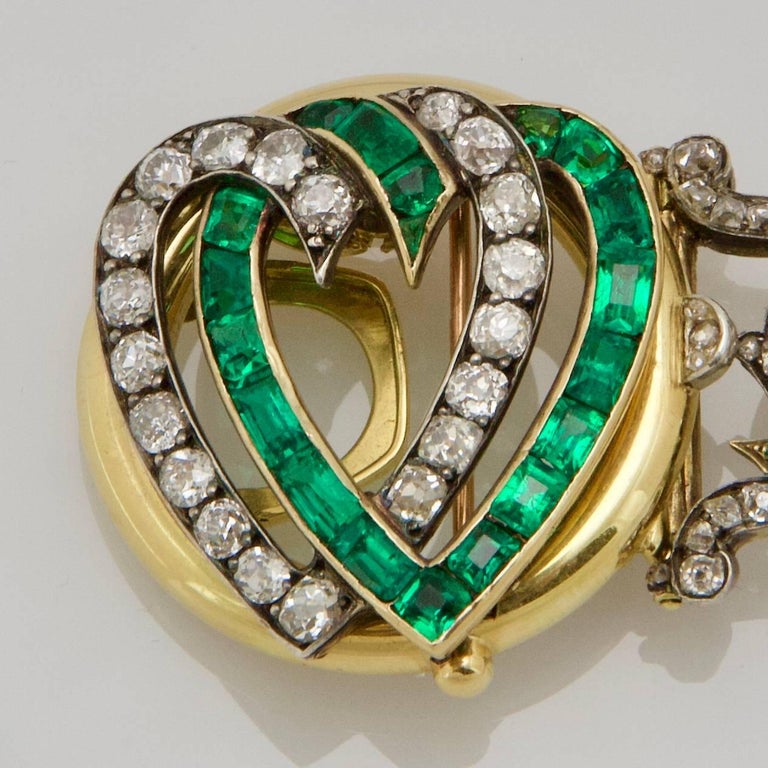 19th Century of Saxony Historical and Royal Emeralds and Diamonds ...