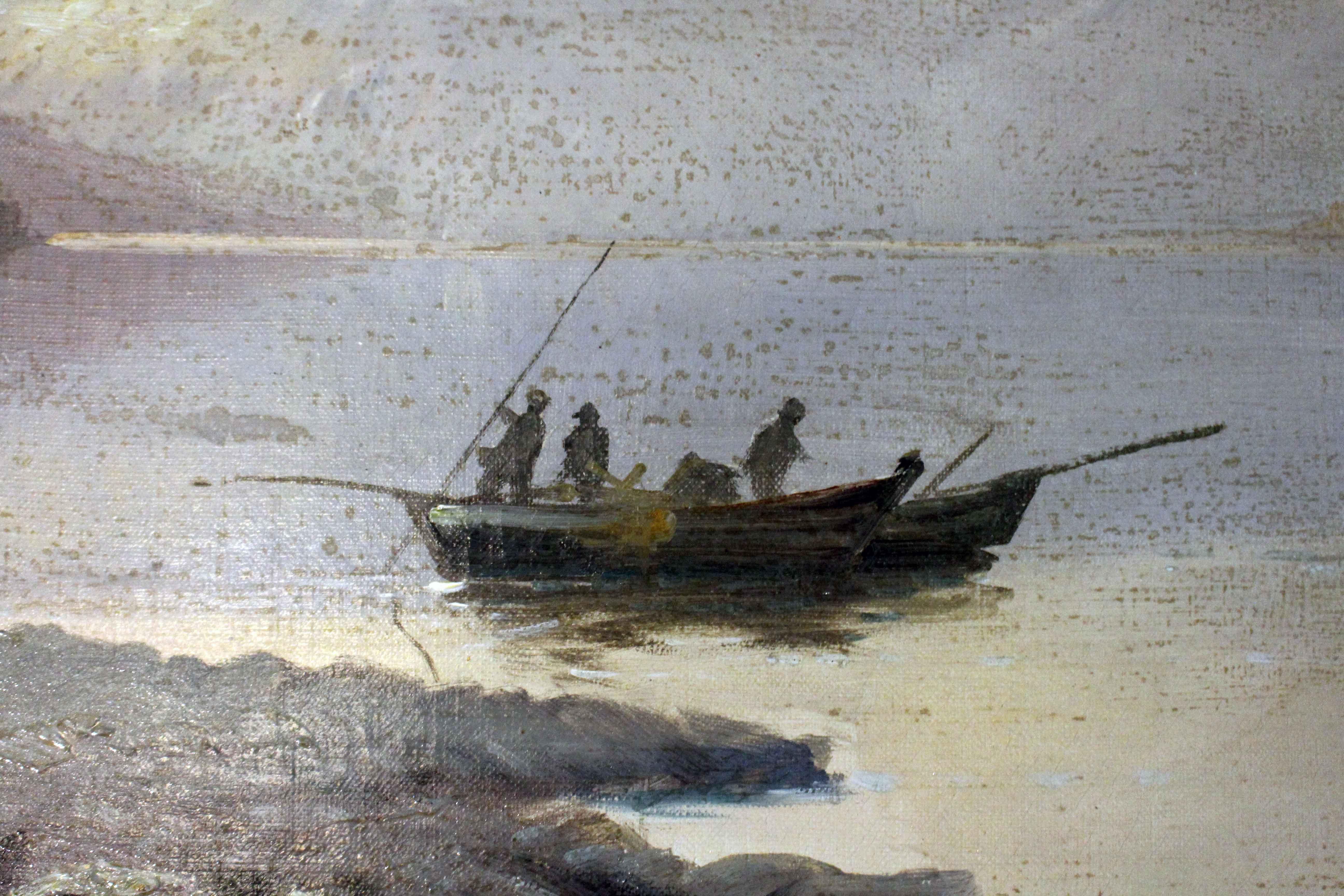 19th Century Oil on Canvas by Jean Marie Reignier For Sale at 1stDibs