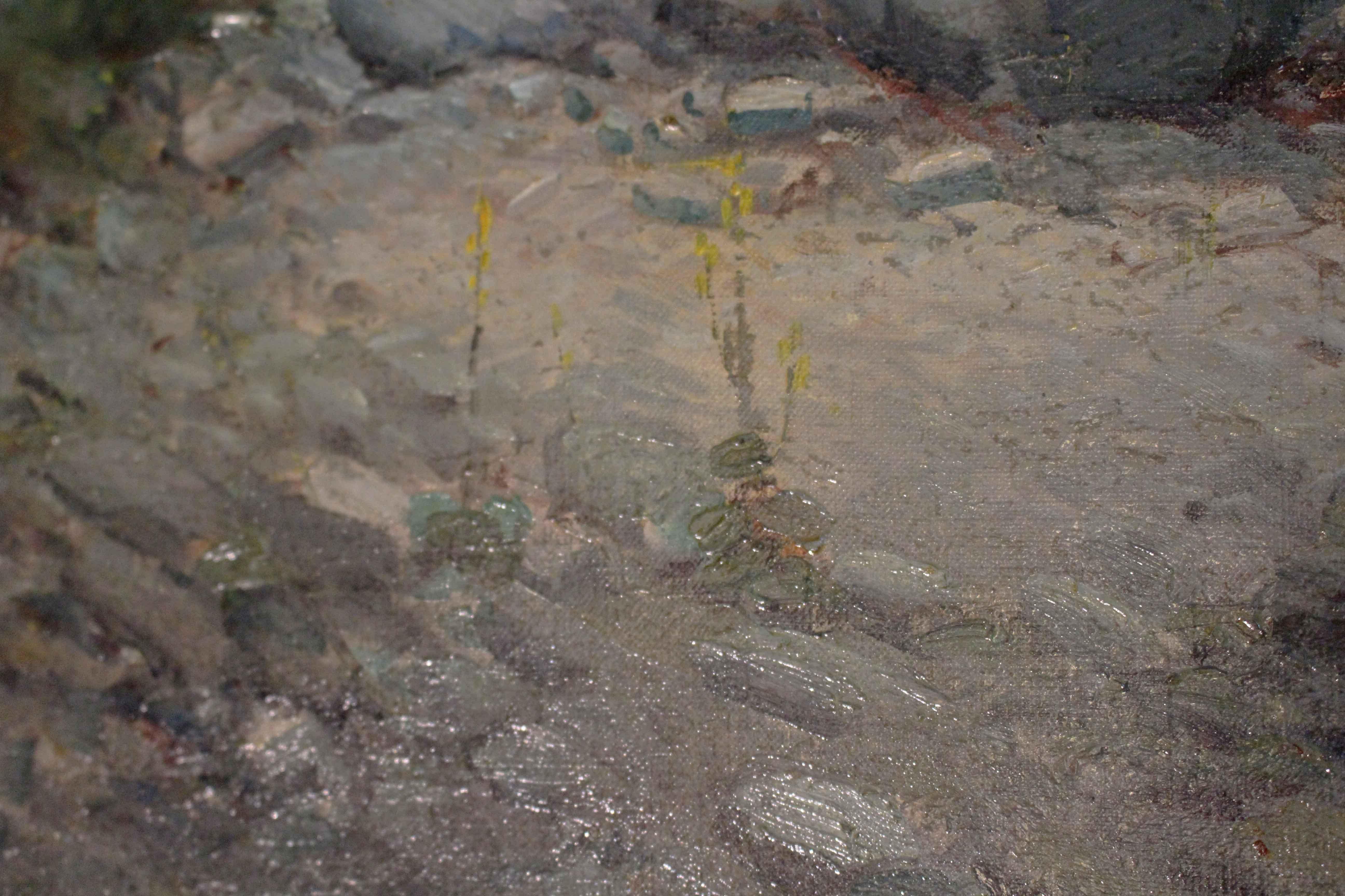 19th Century Oil on Canvas by Jean Marie Reignier For Sale at 1stDibs