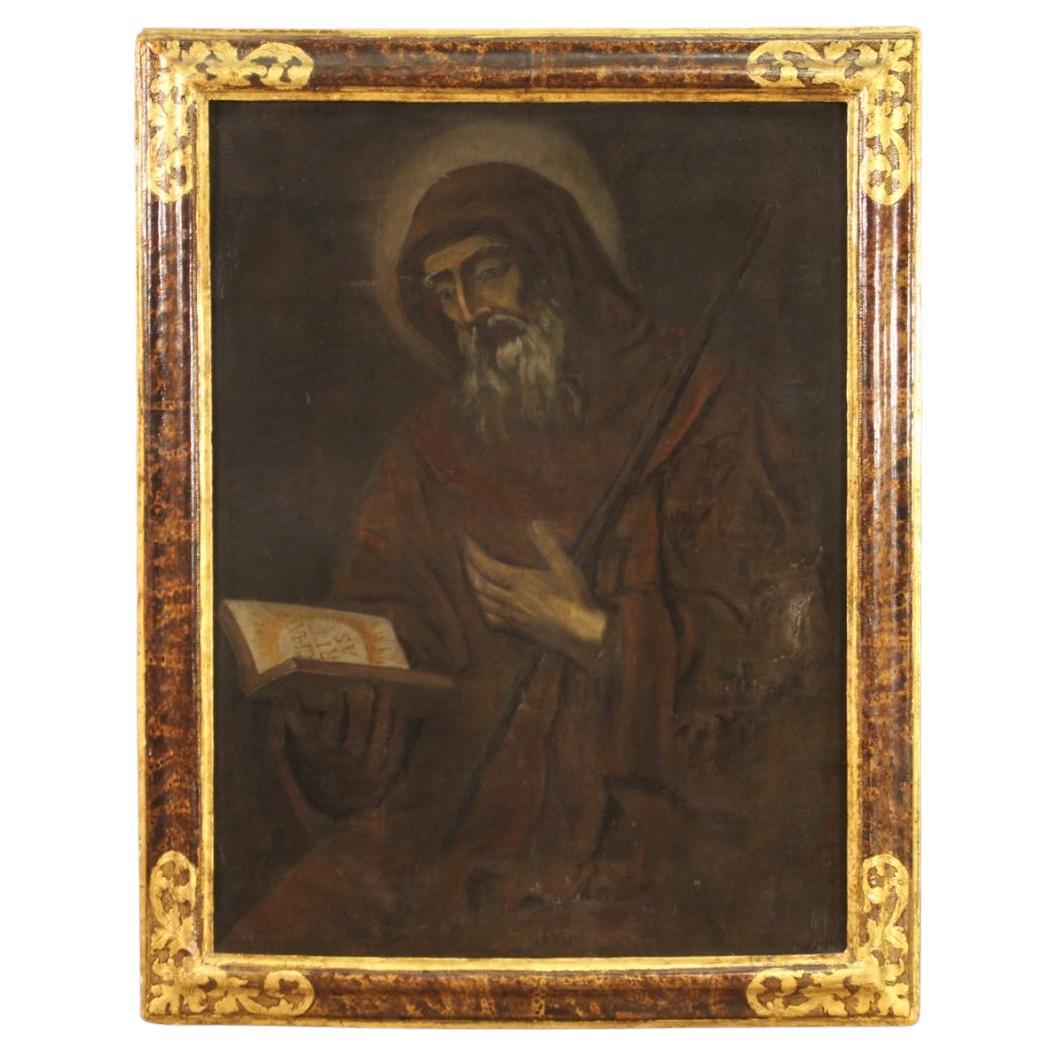 Joseph Bles, Enormous Religious Oil on Canvas Painting, 19th Century ...