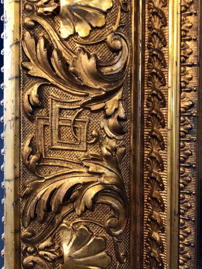 19th Century Oil on Canvas Signed G. Campbell Stoddard Dated 1896 For ...