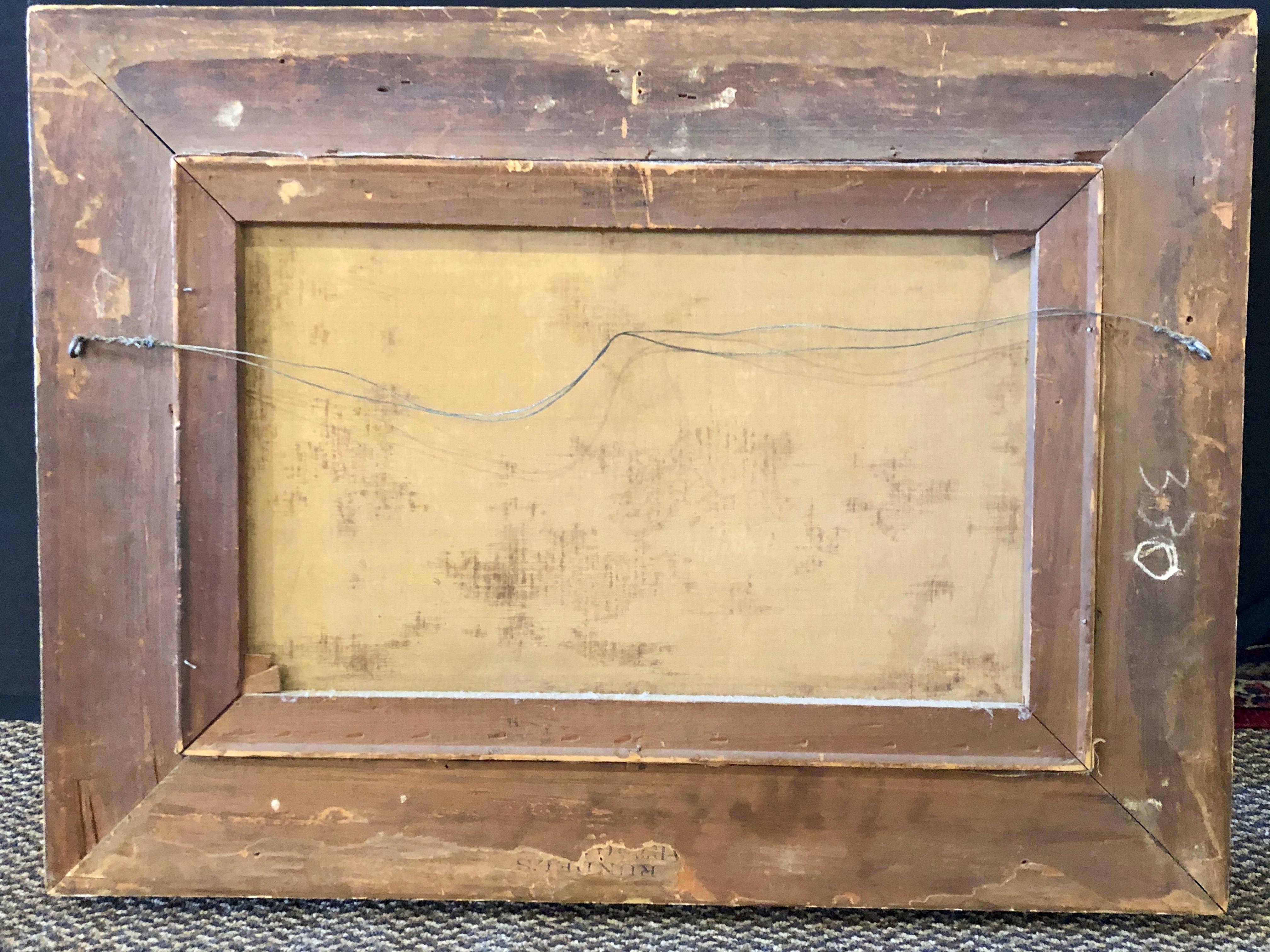 19th Century Oil on Canvas Signed G. Campbell Stoddard Dated 1896 at ...