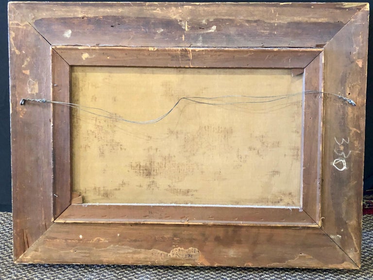 19th Century Oil on Canvas Signed G. Campbell Stoddard Dated 1896 For ...