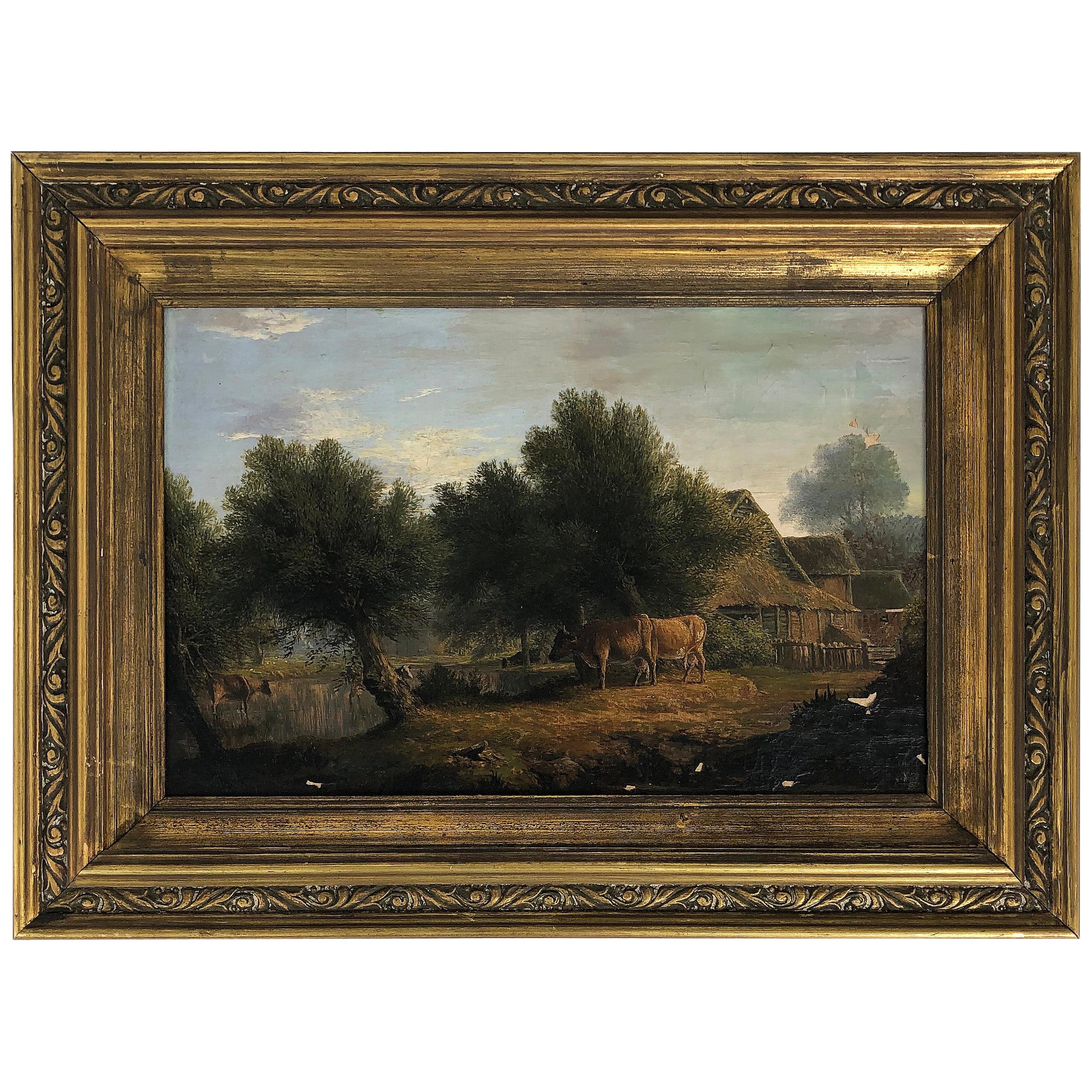 19th Century Oil Painting by Artist James Stark For Sale at 1stDibs