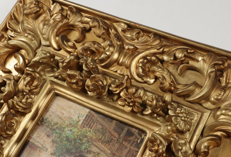 19th Century Oilpainting in Renaissance Style by J. Llaneces with ...