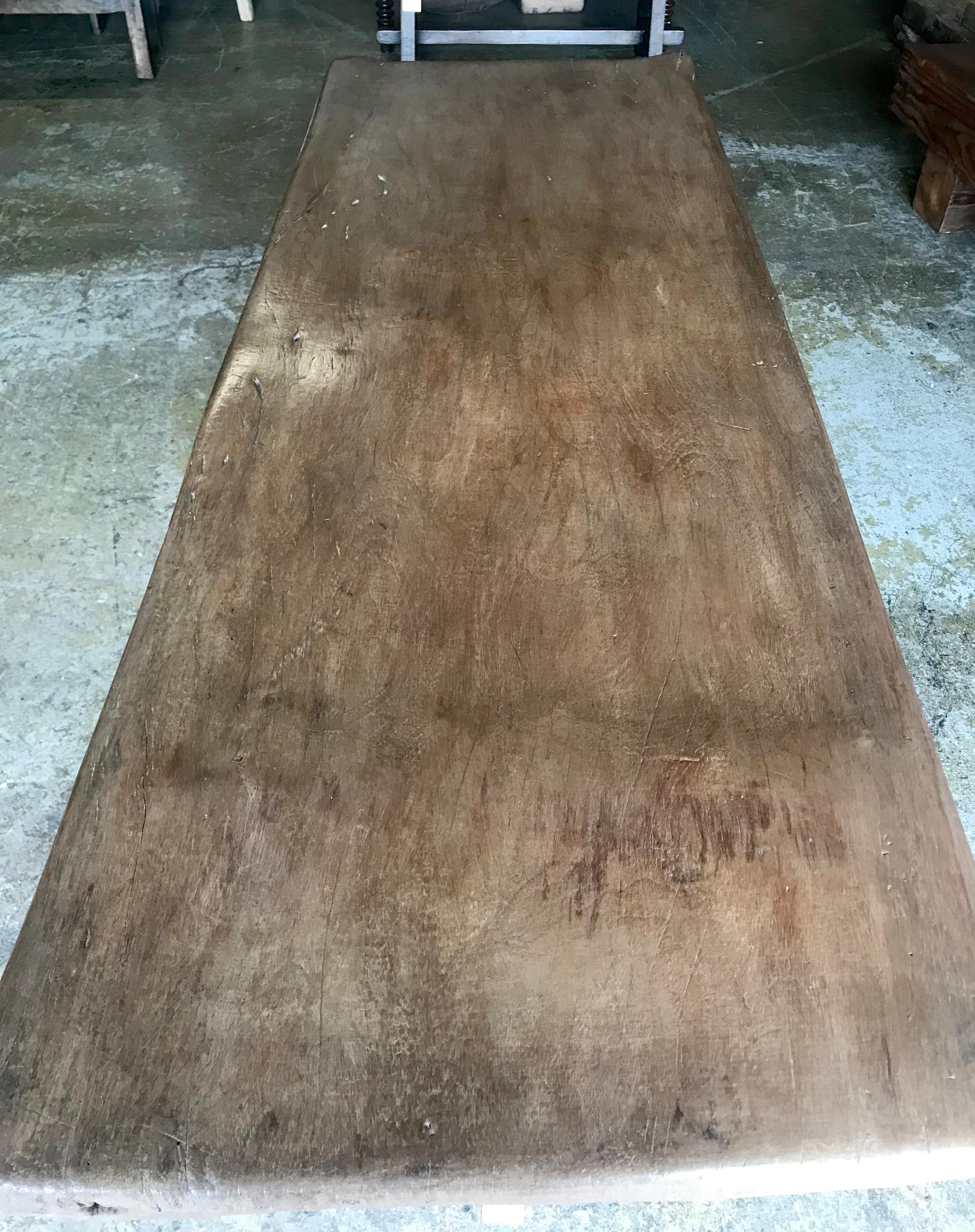19th Century One Wide Board Top Console For Sale at 1stDibs