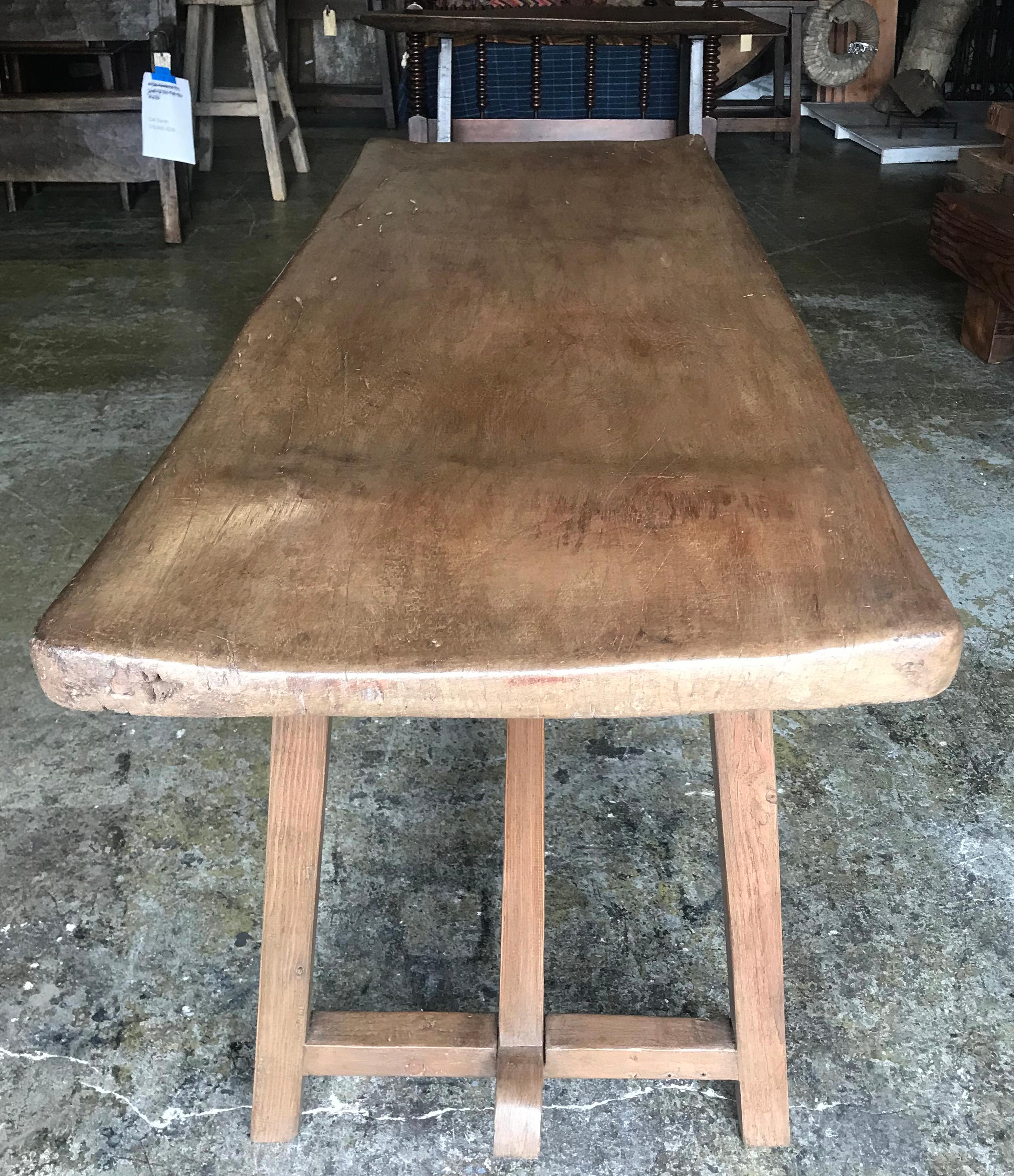 19th Century One Wide Board Top Console For Sale at 1stDibs