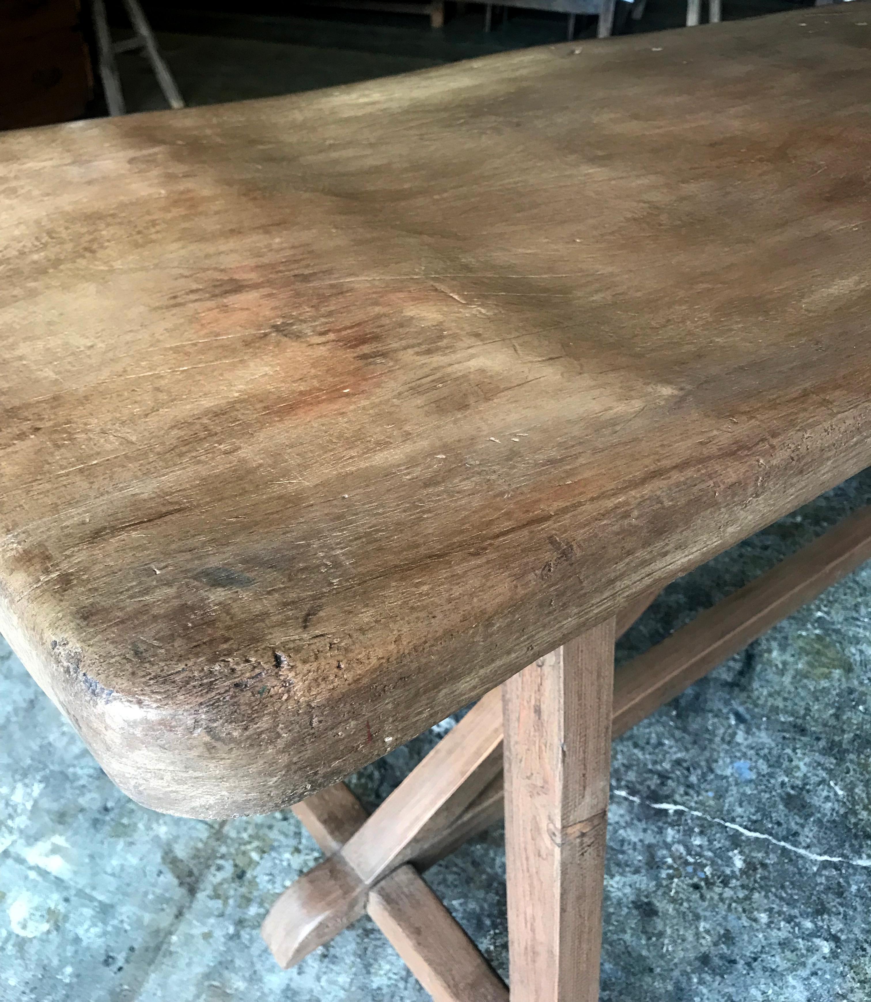 19th Century One Wide Board Top Console For Sale at 1stDibs