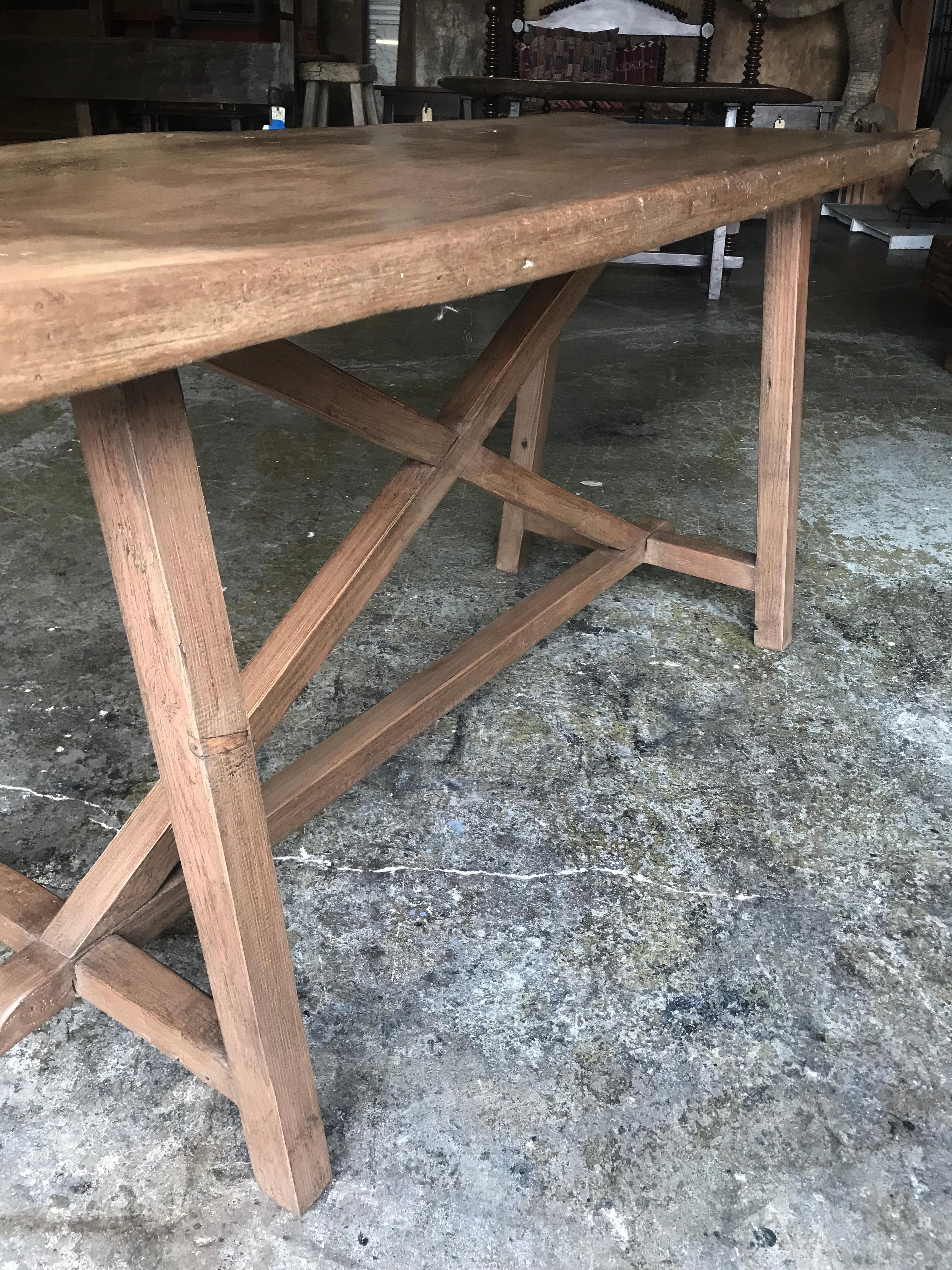 19th Century One Wide Board Top Console For Sale at 1stDibs