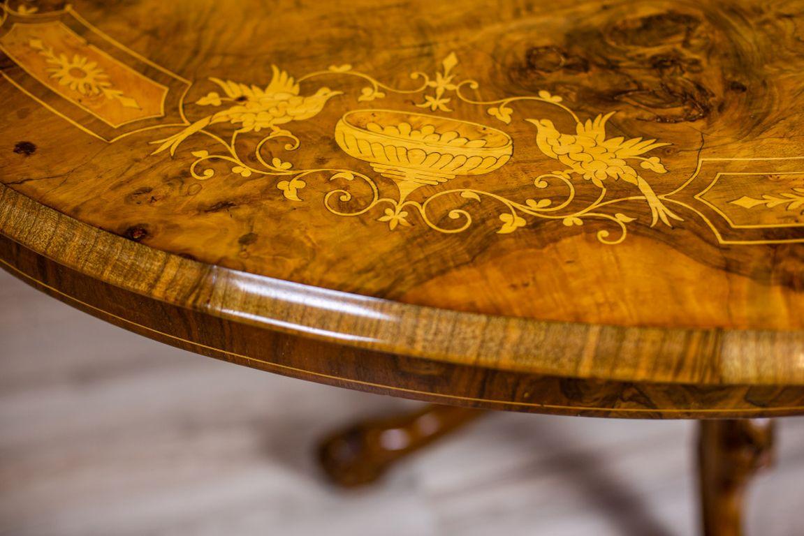19th Century Oval Victorian Table at 1stDibs