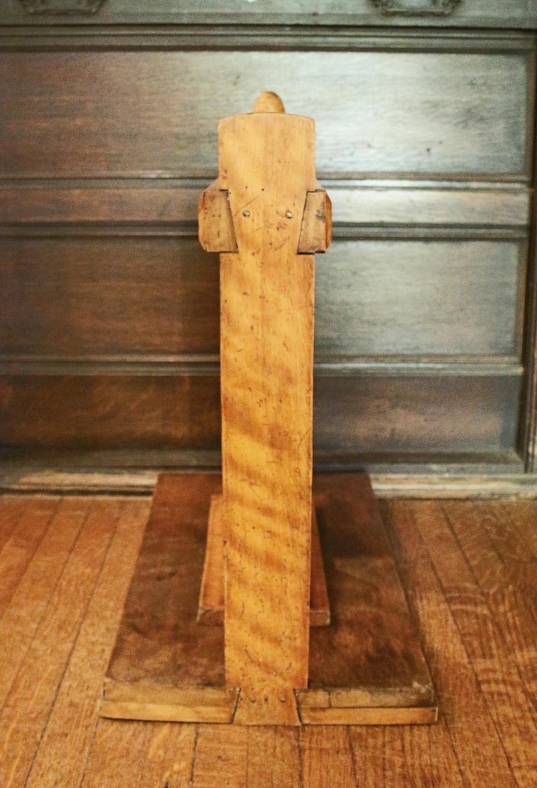 19th Century Oversized Maple Book Press For Sale at 1stDibs
