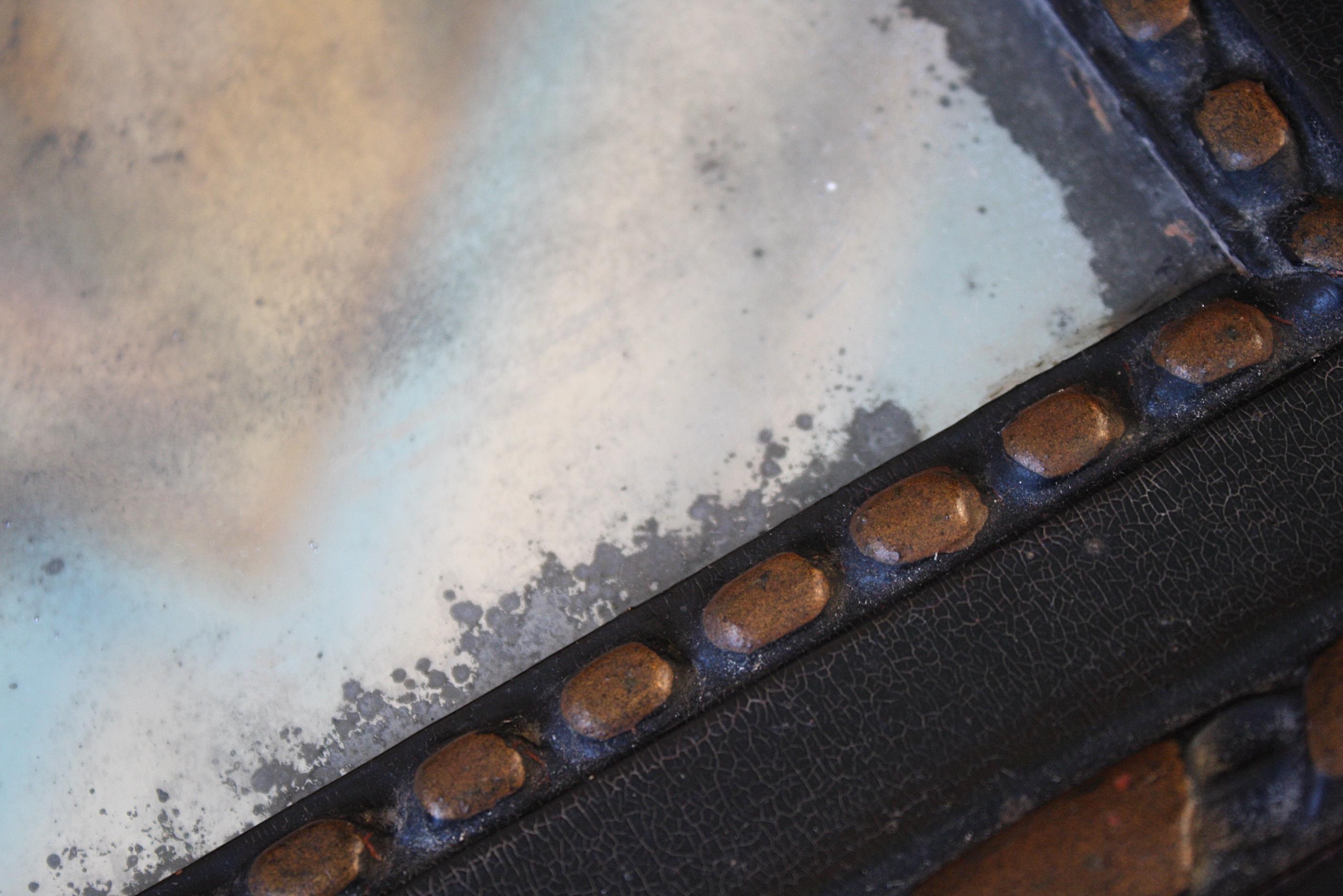 19th Century Oxidised Foxed Antique Ebonised Mercury Mirror Shop at ...