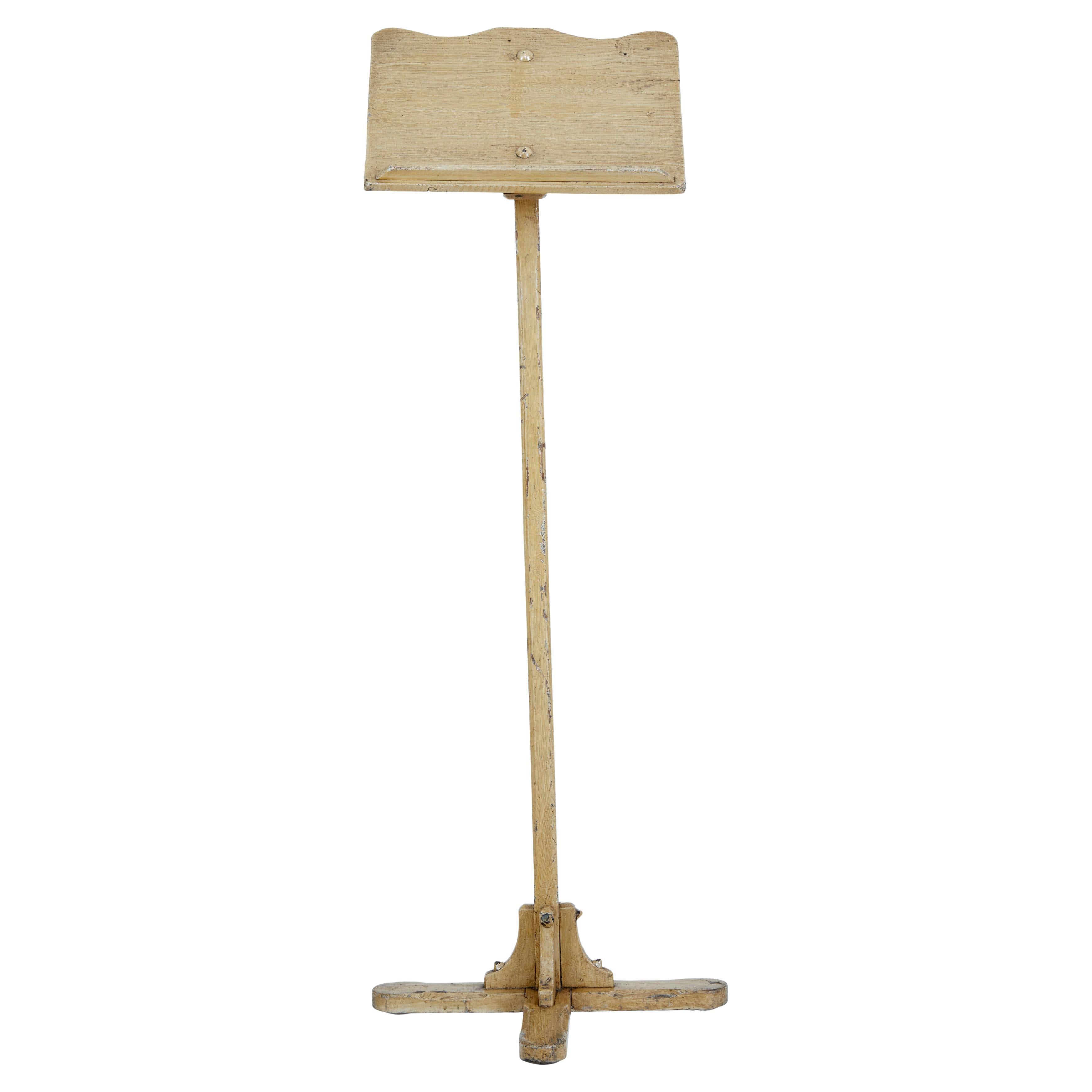 19th Century Oak Church Lectern Praying-Reading Stand at 1stDibs