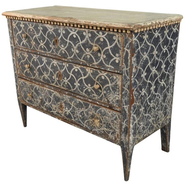 19th Century Painted Spanish Commode at 1stDibs | bedside commode in ...