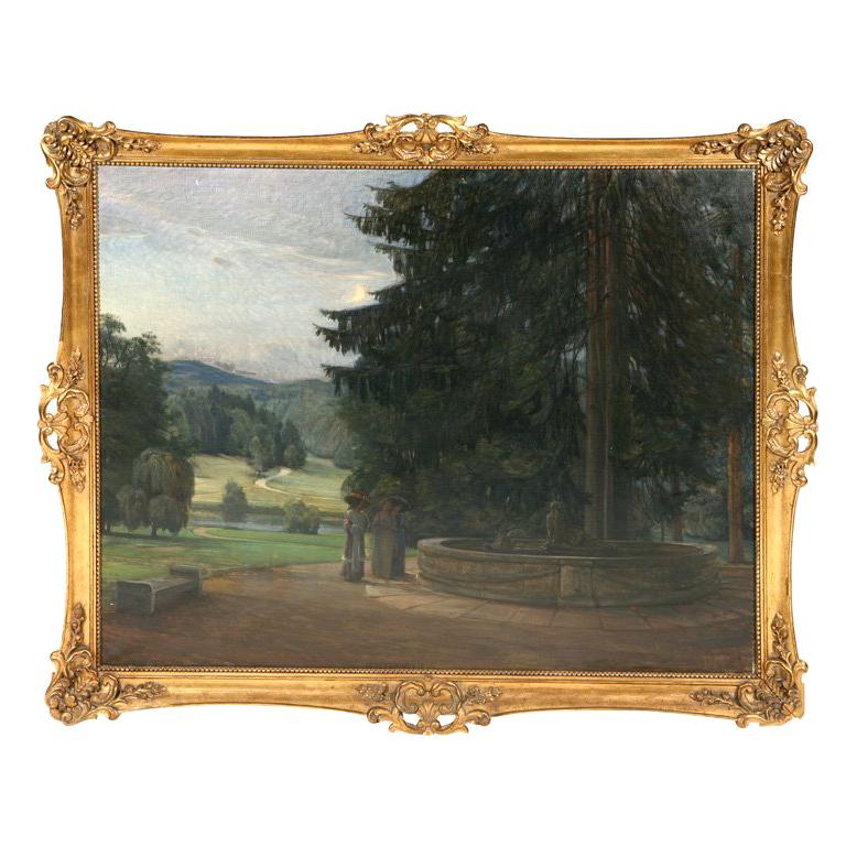 19th Century Painting by Niels-Vinding Dorph (B.1862) For Sale at 1stDibs