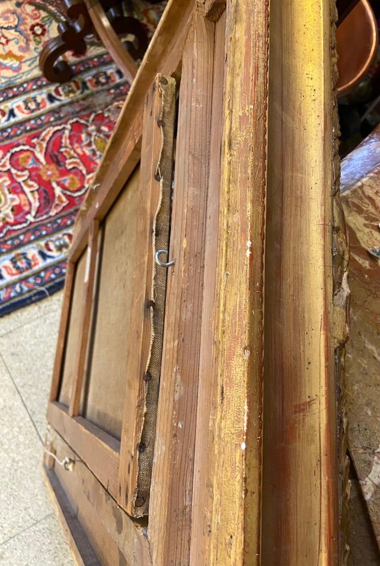 19th Century Painting "Moonlight" Oil on Canvas Signed by R. T. Stuart ...