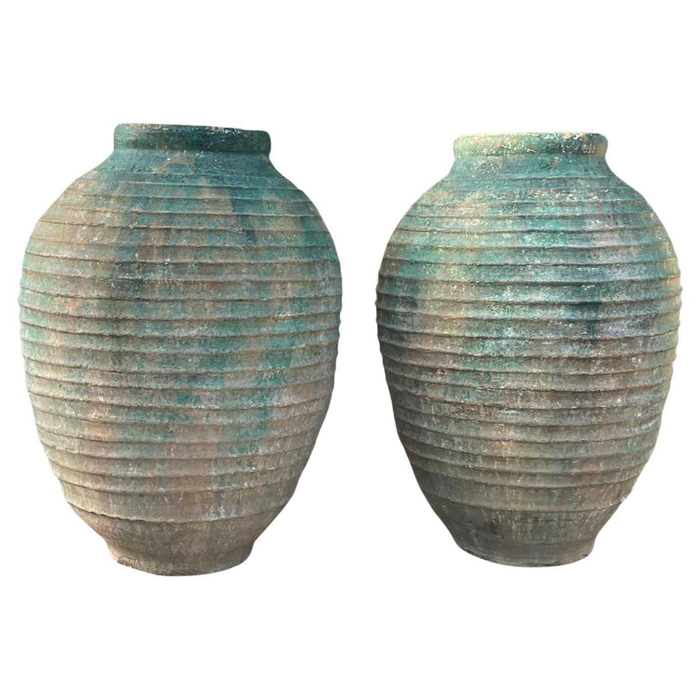 19th Century Antique Greek Peloponnese Olive Oil Jar For Sale at 1stDibs