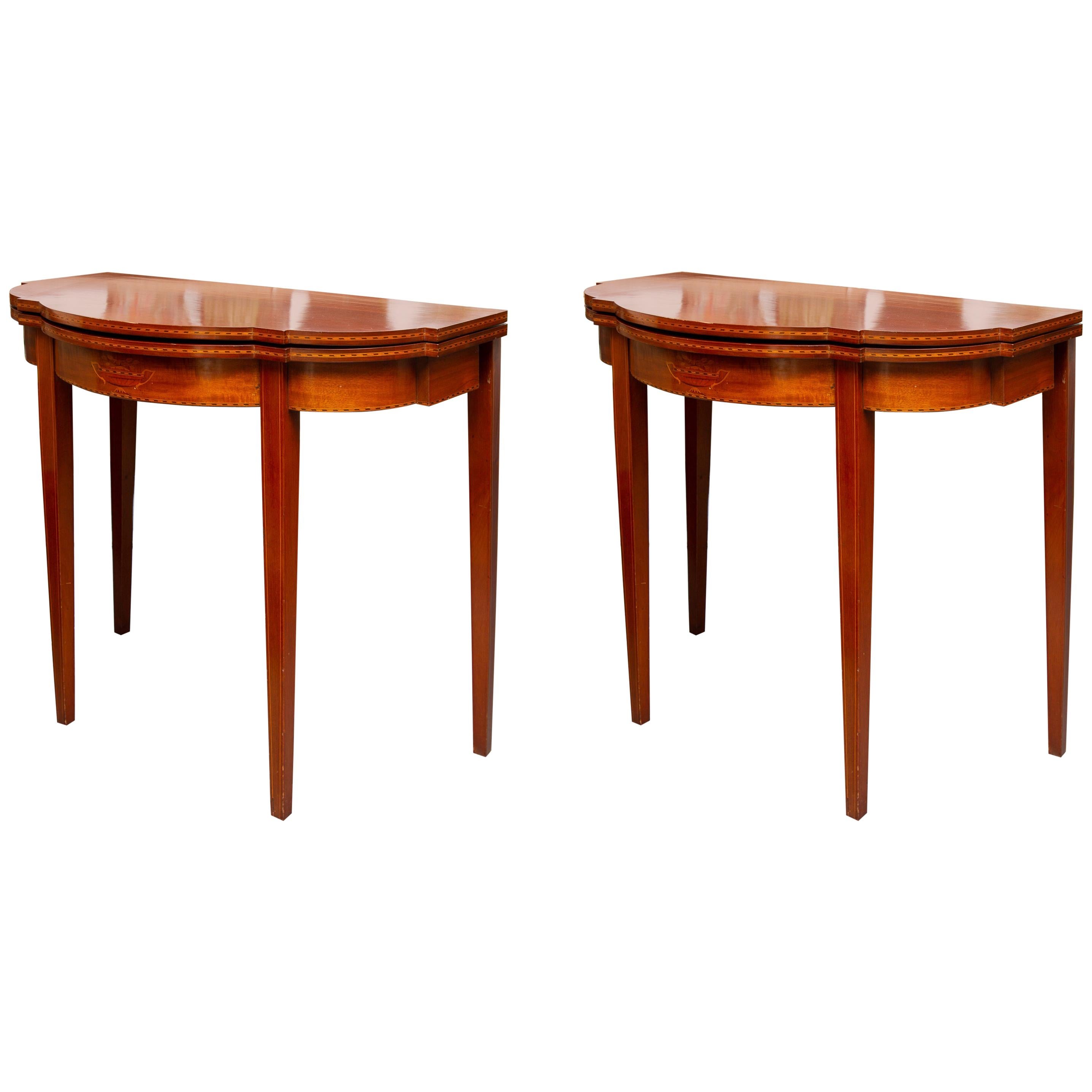 19th Century Italian Inlaid Game Table For Sale at 1stDibs