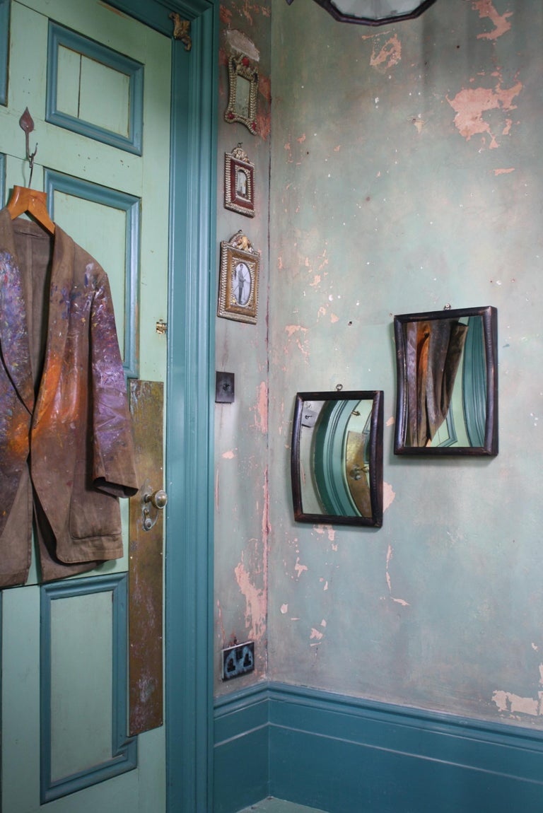 19th Century Pair of Distortion Mirrors, Concave and Convex Fairground ...