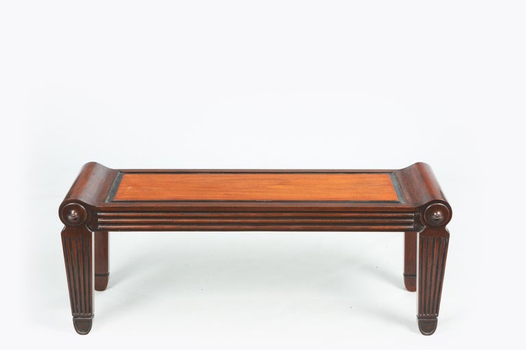 19th Century Pair of Tatham Hall Benches after Charles Heathcote Tatham ...