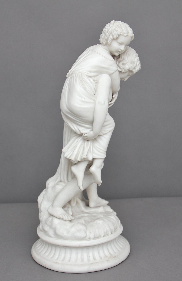 19th Century Parian Figure For Sale at 1stDibs