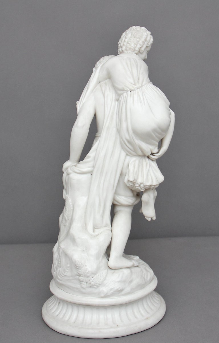 19th Century Parian Figure For Sale at 1stDibs