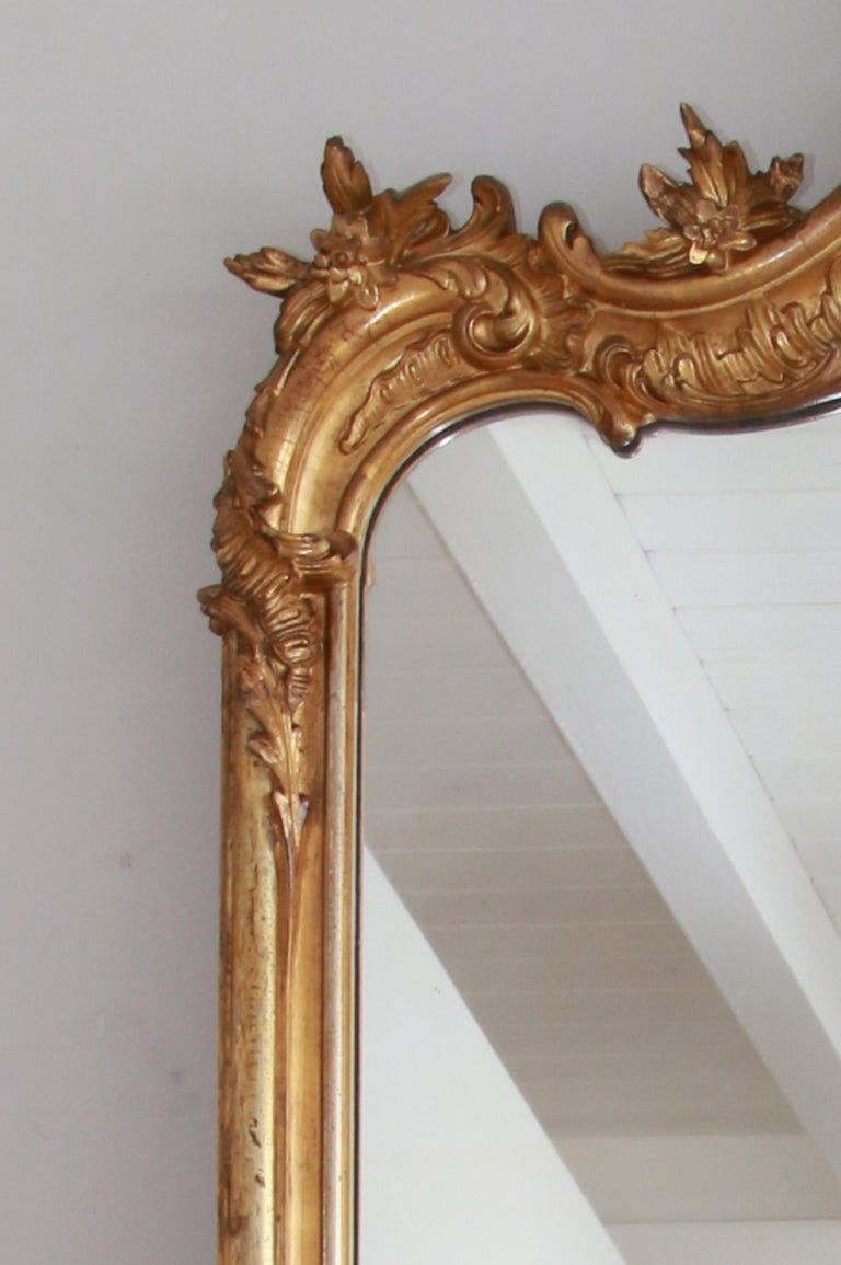 19th Century Parisian Grand Salon Mirror at 1stDibs