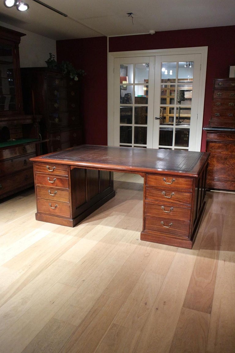 19th Century Partners Desk at 1stDibs