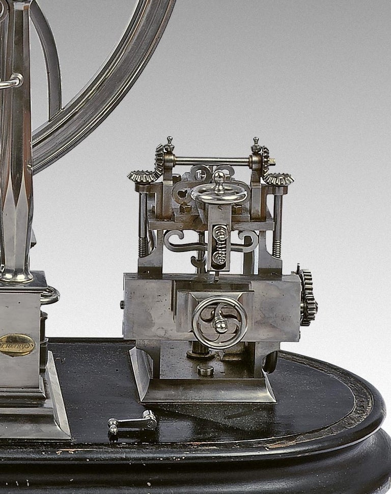 19th Century Perpetual Motion Clock Signed Touchard at 1stDibs