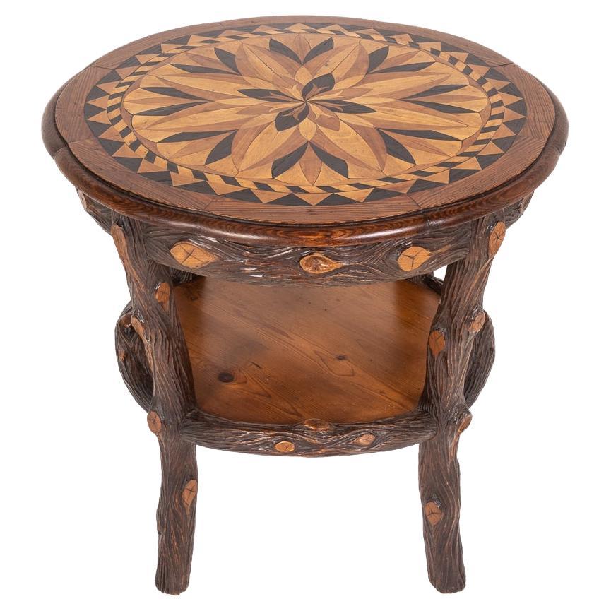 Antique Russian Round Ormolu Table with Green Malachite Top, 19th ...