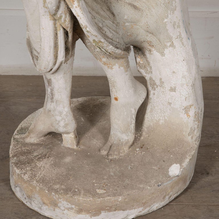 19th Century Plaster Statue "The Dancer" After Canova For Sale at 1stDibs