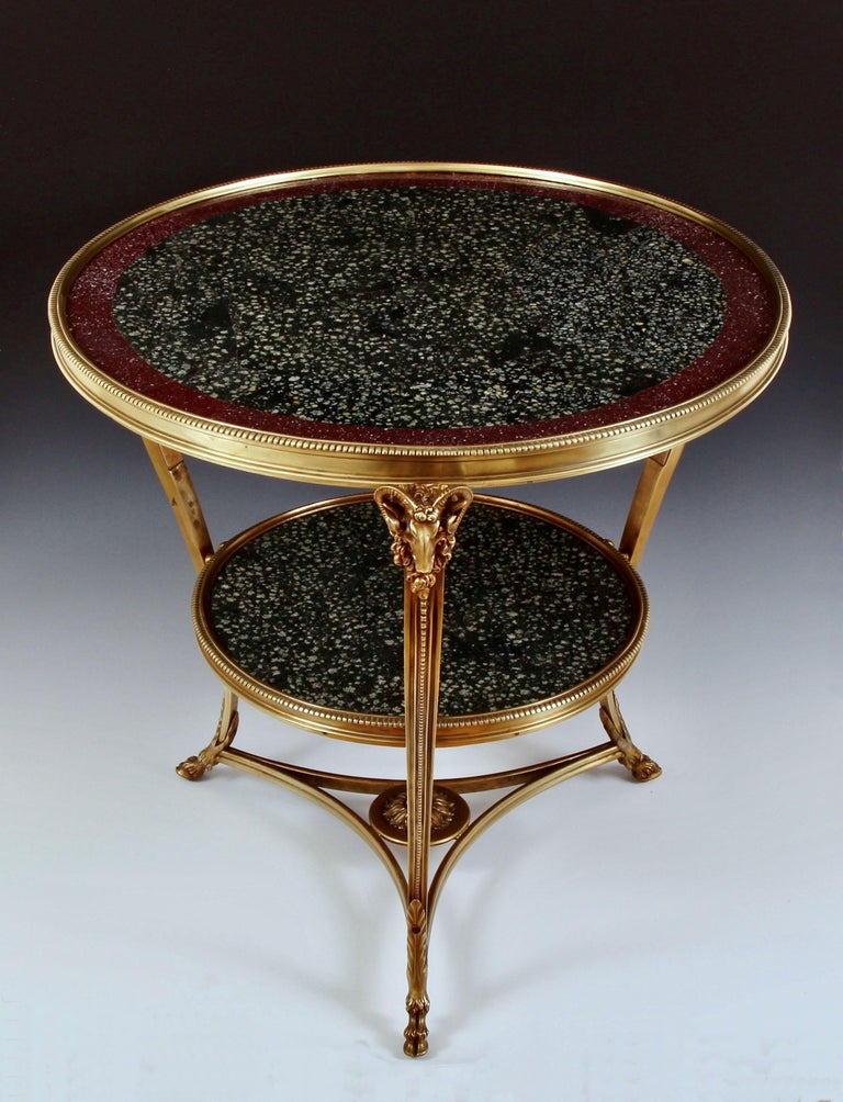 19th Century Porphyry Table at 1stDibs