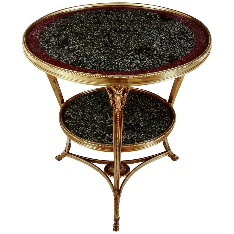 19th Century Porphyry Table at 1stDibs