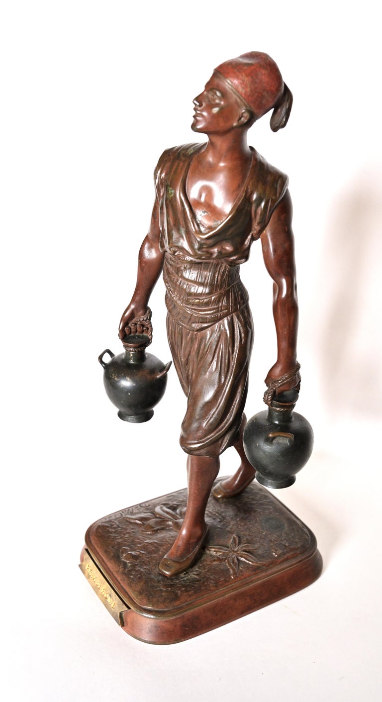 19th Century "Prix de Rome" Bronze Statuette For Sale at 1stDibs
